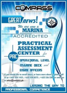 MARINA Accredited Practical Assessment Center (PAC) for Operational ...